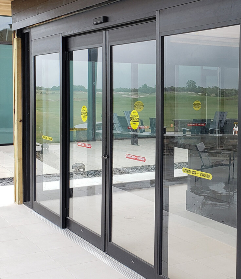 Puerta Automática Corredera Antivandálica SL500 ASSA ABLOY - Brüken